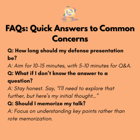 The Ultimate List of 50+ Possible Research Defense Questions